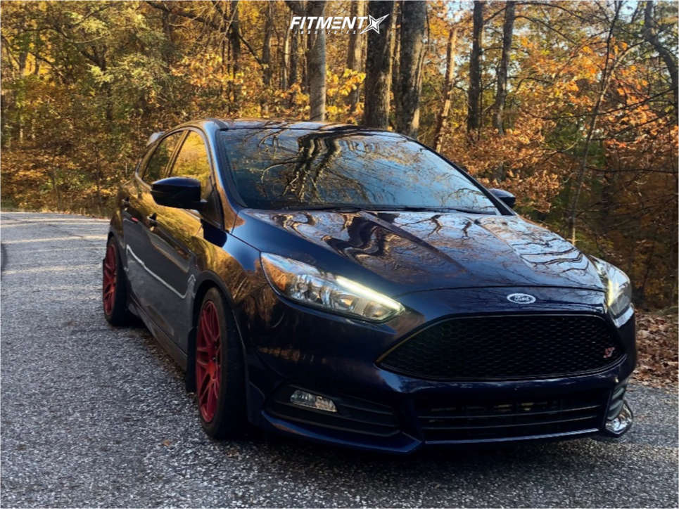 2017 Ford ST Base with 18x10 Forgestar F14 and Achilles 265x35 on ...