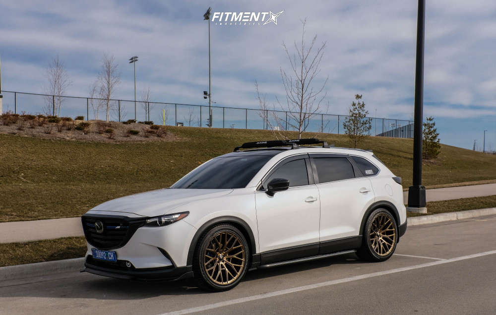 2018 Mazda CX-9 Sport with 22x10.5 Asanti ABL-21 and Achilles 285x40 on ...
