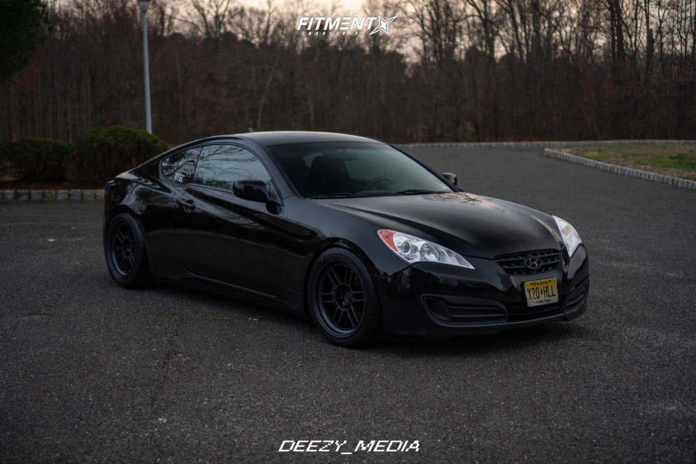 2012 Hyundai Genesis Coupe 2.0T with 18x9.5 ESR Sr11 and Federal 265x35 ...