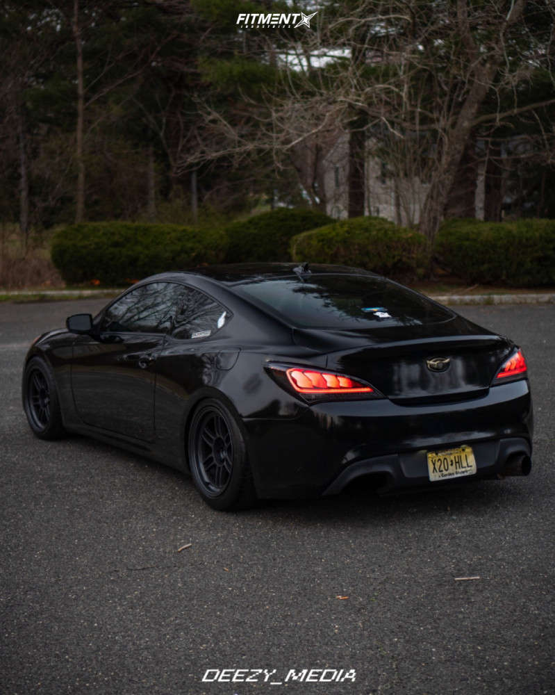 2012 Hyundai Genesis Coupe 2.0T with 18x9.5 ESR Sr11 and Federal 265x35 ...