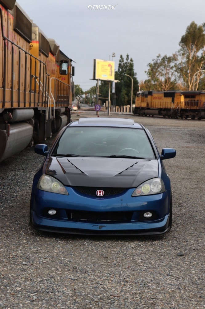 2004 Acura RSX Type-S with 17x9 Enkei RPF1 and Toyo Tires 225x45 on ...