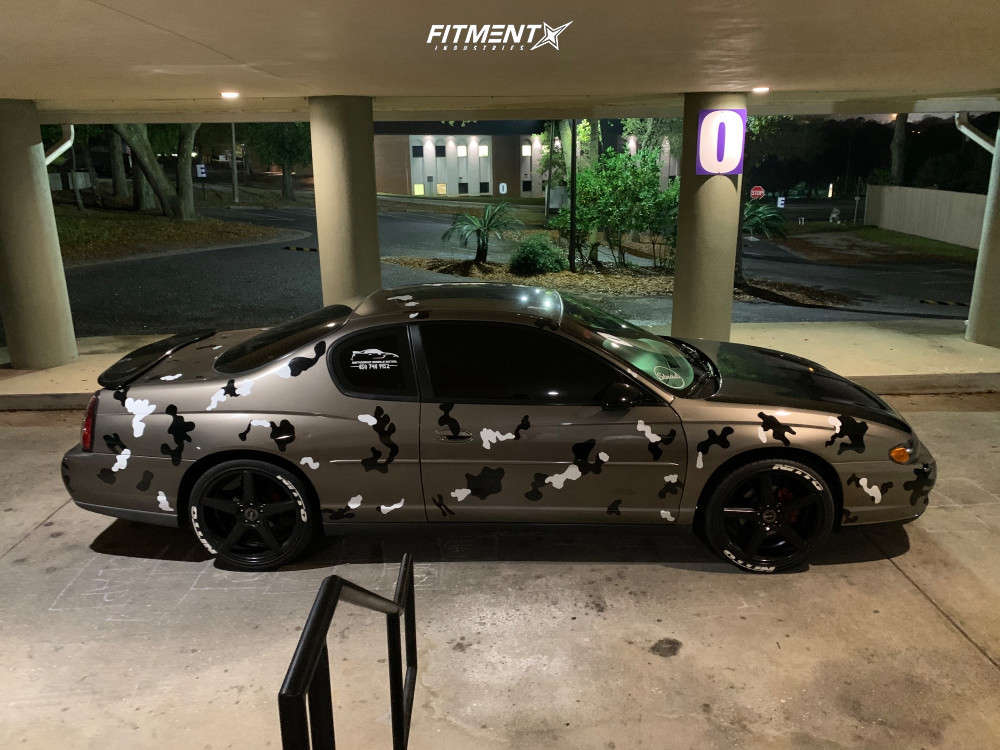 2002 Chevrolet Monte Carlo SS with 20x8.5 KMC Km685 and Nitto 265x30 on ...