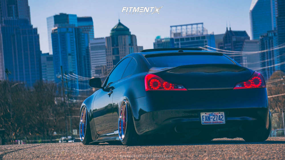 2008 INFINITI G37 Base with 19x9.5 WatercooledIND Db1 and Achilles ...