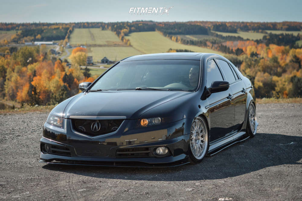 2008 Acura TL Type-S with 18x8.5 VIP Modular Vrc110 and Zeta 215x40 on ...