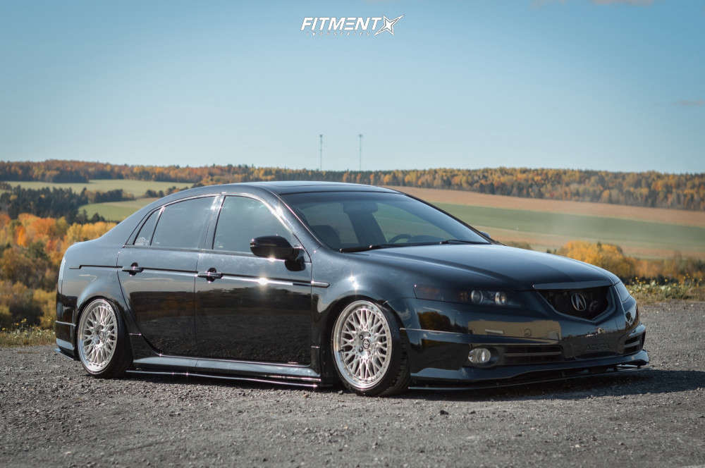 2008 Acura TL Type-S with 18x8.5 VIP Modular Vrc110 and Zeta 215x40 on ...