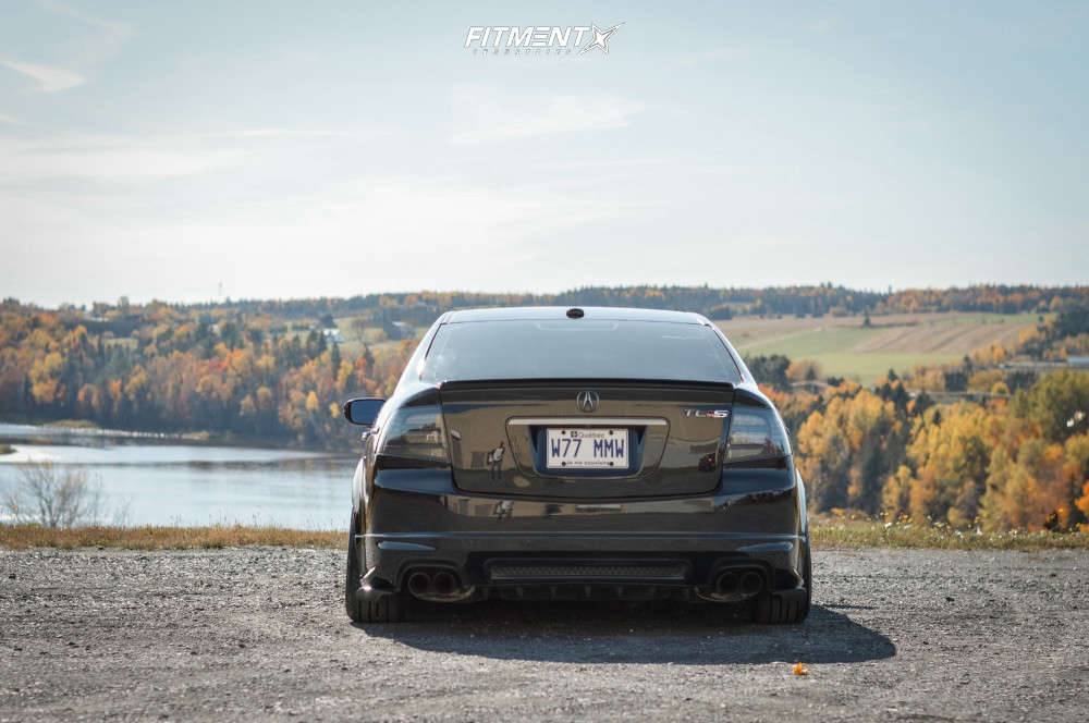2008 Acura TL Type-S with 18x8.5 VIP Modular Vrc110 and Zeta 215x40 on ...