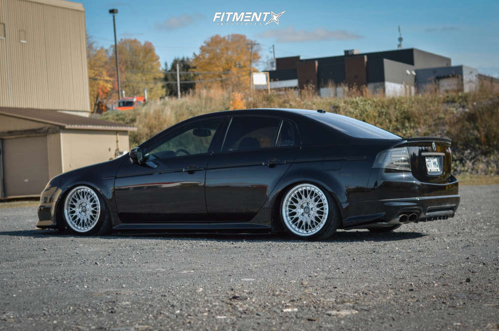 2008 Acura TL Type-S with 18x8.5 VIP Modular Vrc110 and Zeta 215x40 on ...