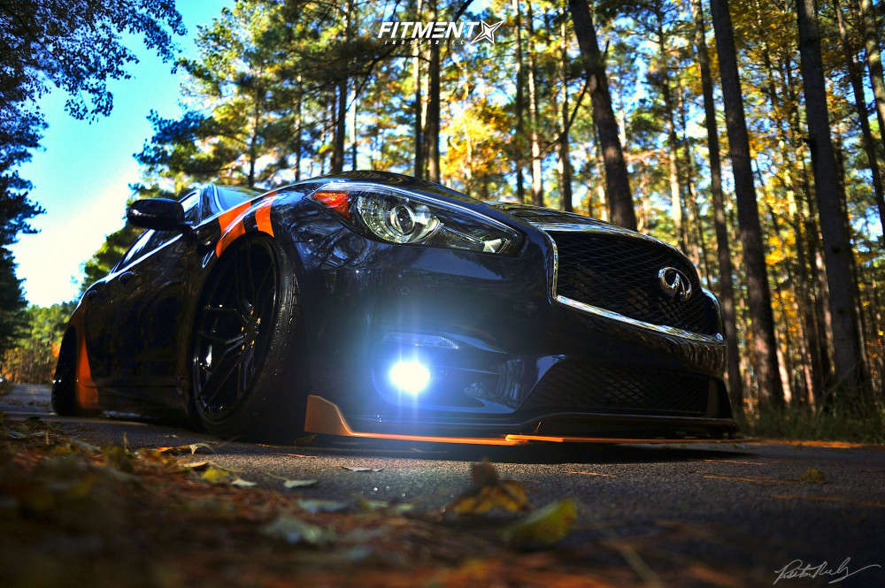 2019 INFINITI Q70 Sport with 20x10.5 Stance Sf-01 and Nankang 235x40 on ...