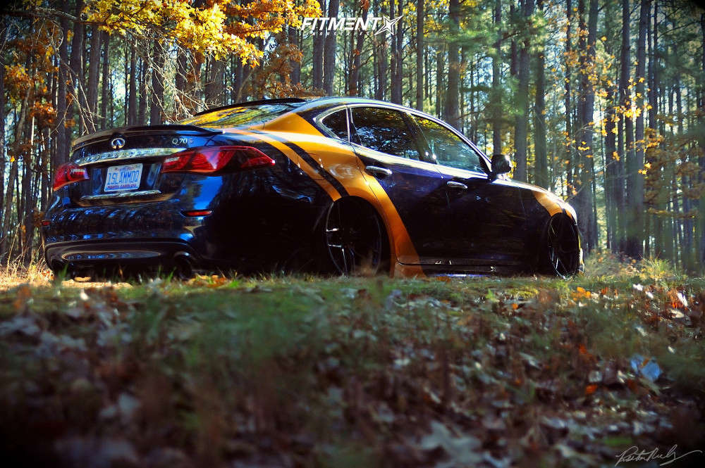 2019 INFINITI Q70 Sport with 20x10.5 Stance Sf-01 and Nankang 235x40 on ...