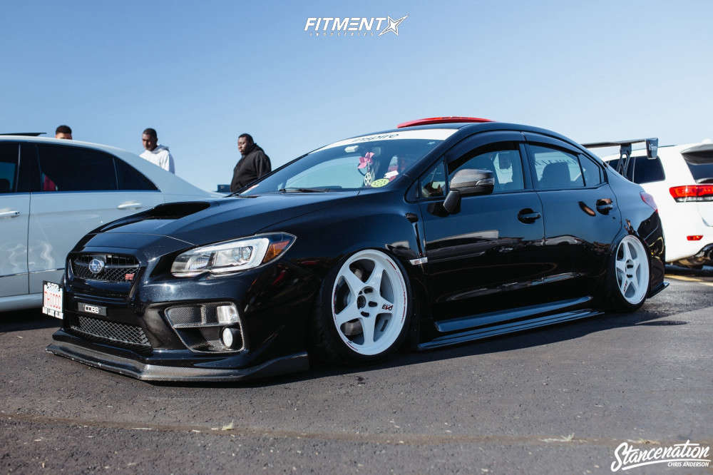 2015 Subaru WRX STI Base with 18x9.5 Desmond Regamaster and Federal ...