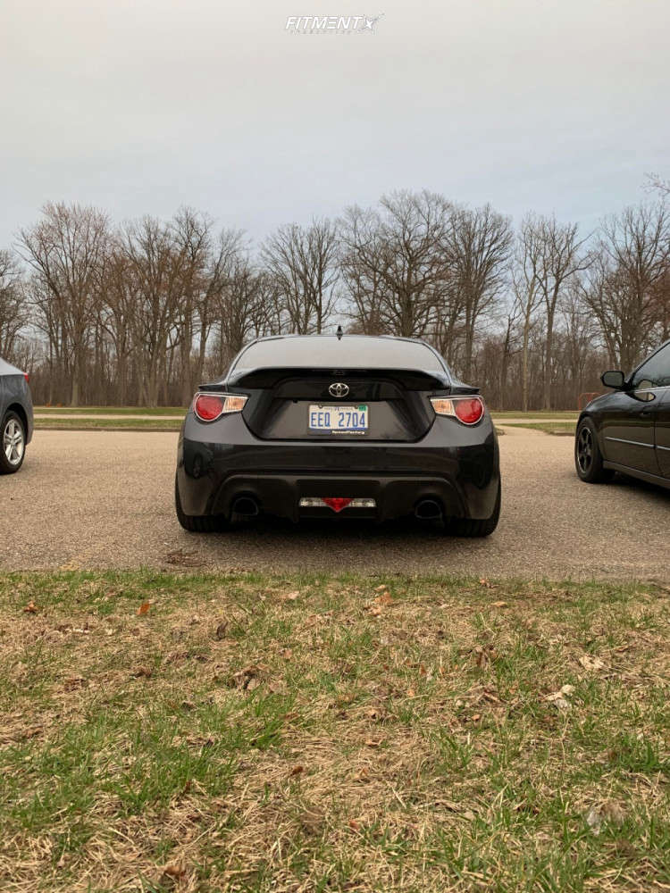 2016 Scion FR-S Base with 18x9.5 Option Lab R716 and Continental 245x35 ...