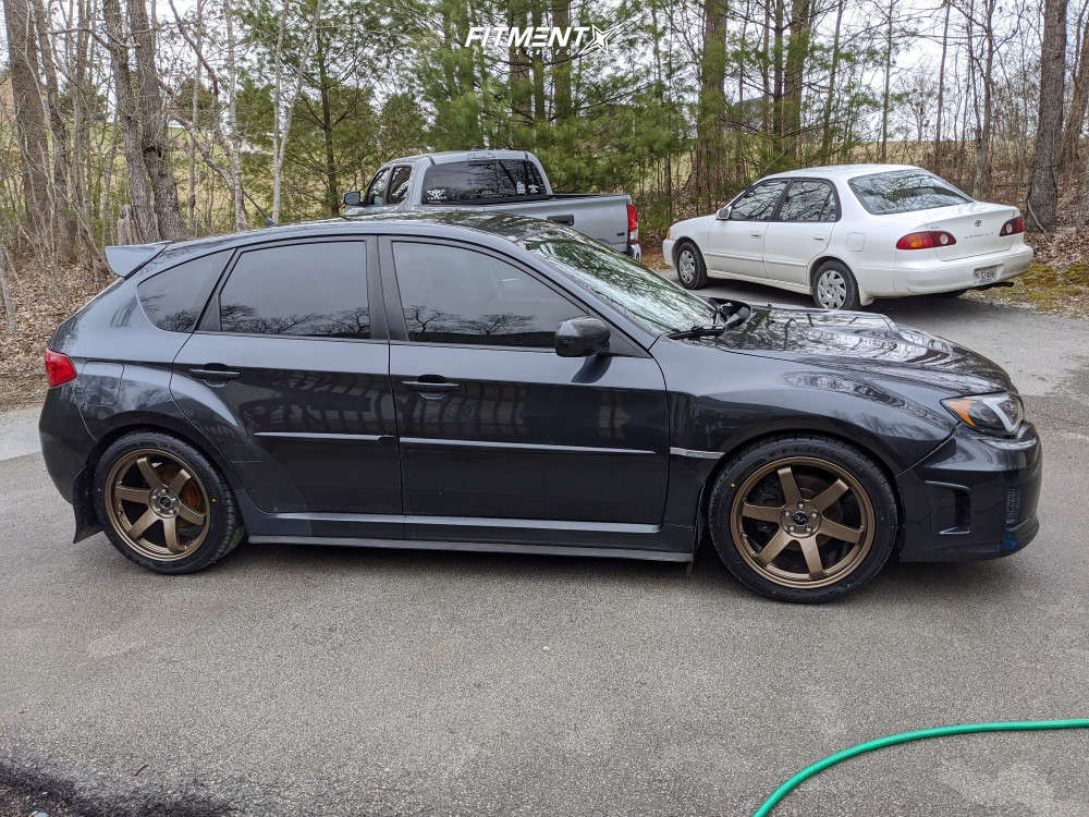 2011 Subaru WRX Base with 18x8.5 JNC JNC014 and Federal 245x40 on ...