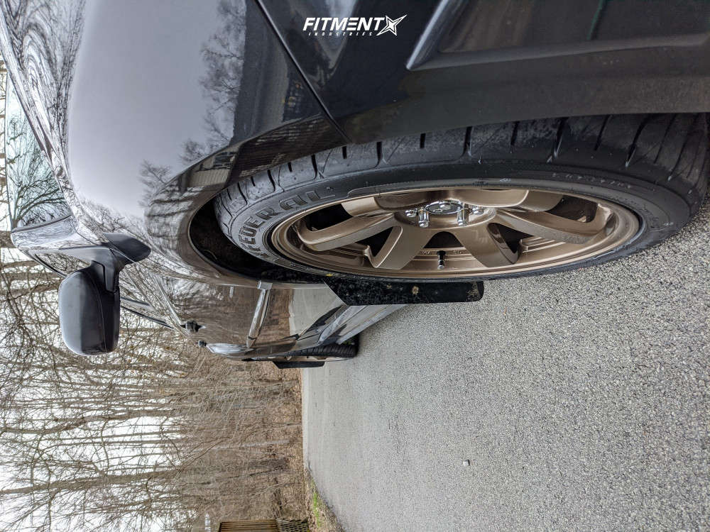 2011 Subaru WRX Base with 18x8.5 JNC JNC014 and Federal 245x40 on ...