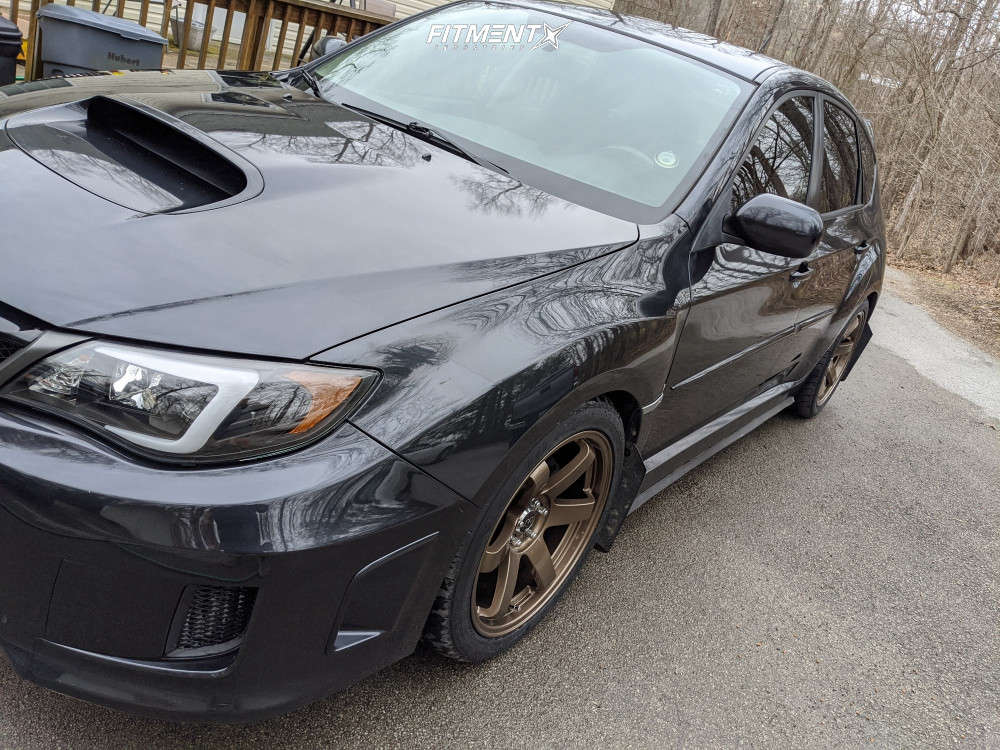 2011 Subaru WRX Base with 18x8.5 JNC JNC014 and Federal 245x40 on ...