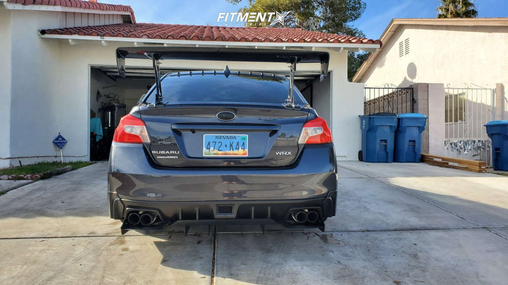 2018 Subaru WRX Base with 17x8 Method Mr502 and Nitto 235x45 on ...