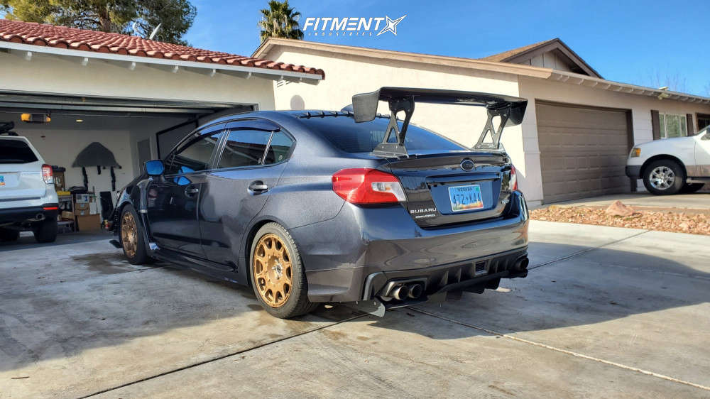 2018 Subaru WRX Base with 17x8 Method Mr502 and Nitto 235x45 on ...