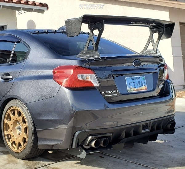 2018 Subaru WRX Base with 17x8 Method Mr502 and Nitto 235x45 on ...