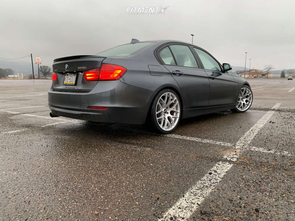 2013 BMW 328i XDrive Base with 19x8.5 VMR V710 and Firestone 235x35 on ...