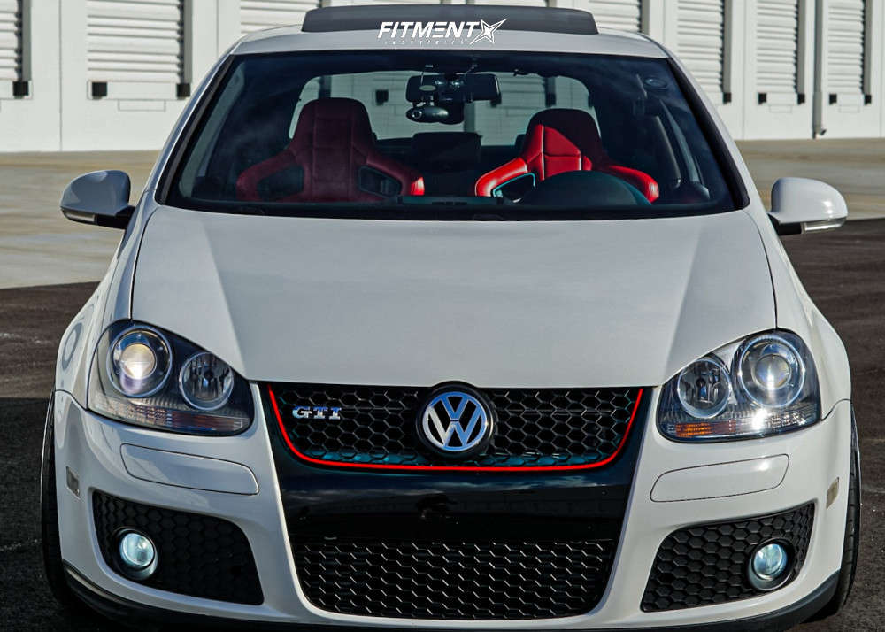 2009 Volkswagen GTI Base with 18x8.5 TSW Hockenheim S and Nitto 215x35 ...