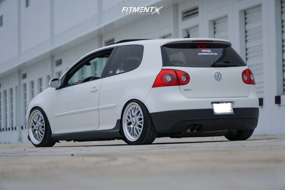 2009 Volkswagen GTI Base with 18x8.5 TSW Hockenheim S and Nitto 215x35 ...