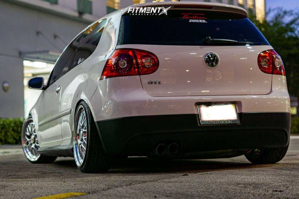 2009 Volkswagen GTI Base with 18x8.5 TSW Hockenheim S and Nitto 215x35 ...