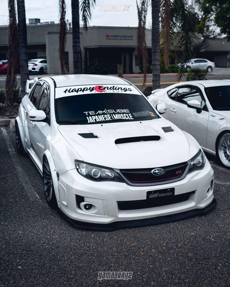 2014 Subaru WRX STI Base with 18x10.5 Ambit Re02 and Achilles 275x45 on ...
