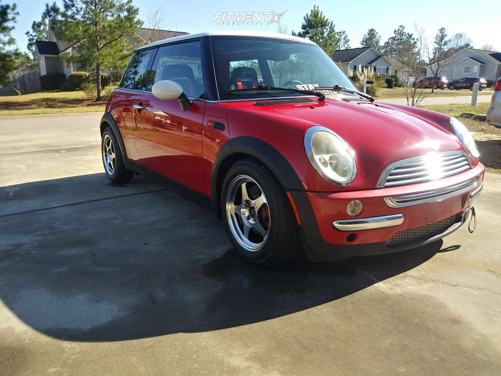 2004 Mini Cooper Base with 15x6.5 AVID1 AV8 and Yokohama 175x65 on ...