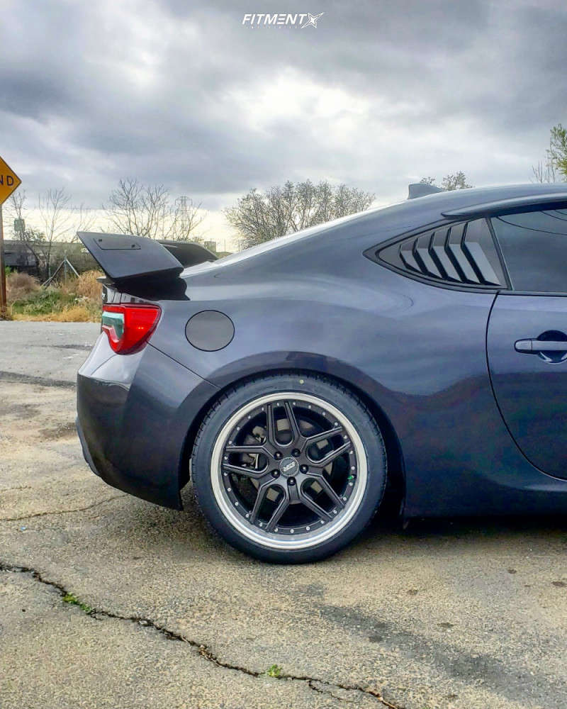 2017 Subaru BRZ Premium with 18x9.5 ESR CS15 and Falken 255x35 on ...