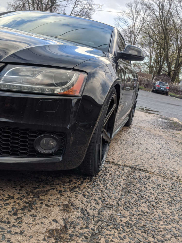 2009 Audi S5 Base with 19x9.5 Advanti Racing Cammino and Pirelli 255x35 ...