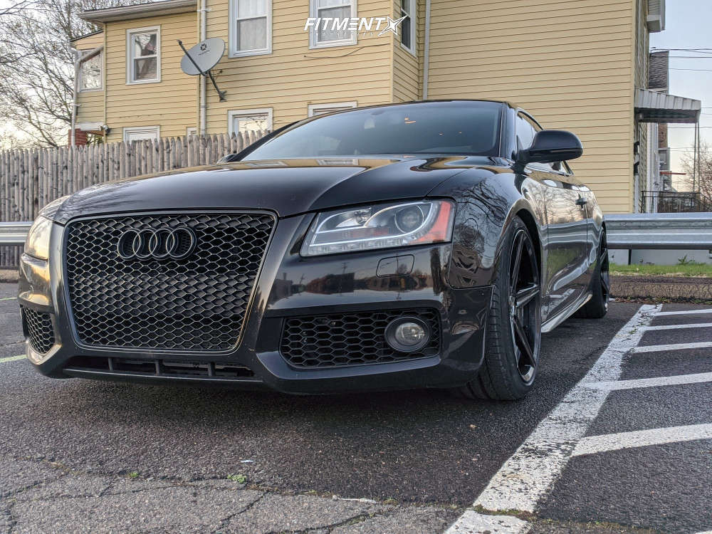 2009 Audi S5 Base with 19x9.5 Advanti Racing Cammino and Pirelli 255x35 ...