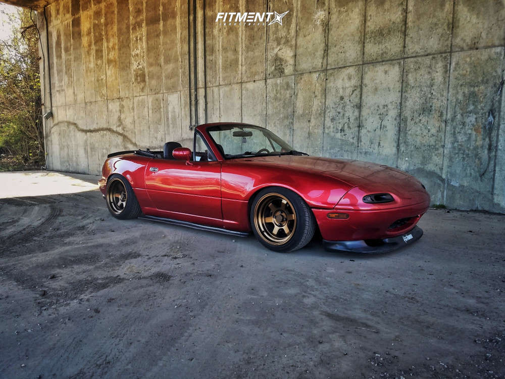 1991 Mazda MX-5 Miata Base with 15x8 Rota Grid V and Toyo Tires 195x45 ...