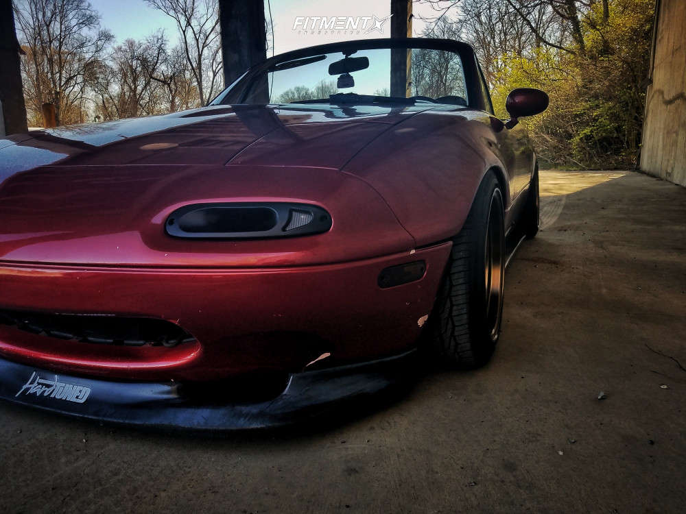 1991 Mazda MX-5 Miata Base with 15x8 Rota Grid V and Toyo Tires 195x45 ...