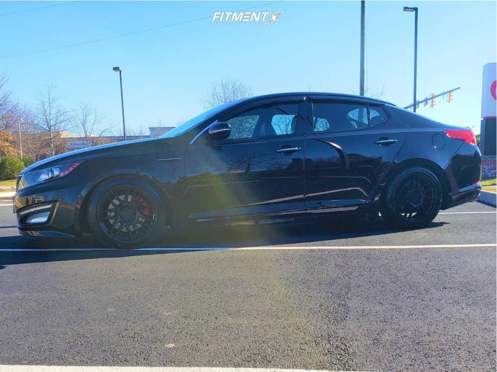 2013 Kia Optima SXL with 18x8.5 Verde Reflex and Nexen 235x40 on ...