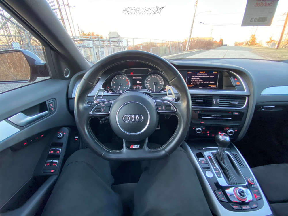 2013 Audi S4 Base with 18x8.5 Rotiform Spf and Bridgestone 245x40 on ...