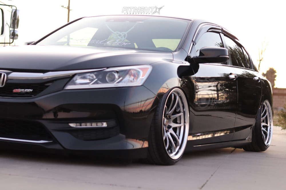 2016 Honda Accord EX with 19x9.5 Work Emotion Cr 2p and Falken 225x35 ...
