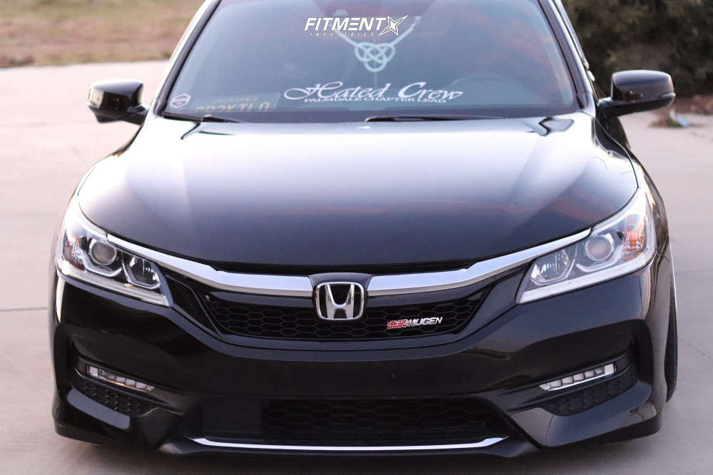 2016 Honda Accord EX with 19x9.5 Work Emotion Cr 2p and Falken 225x35 ...