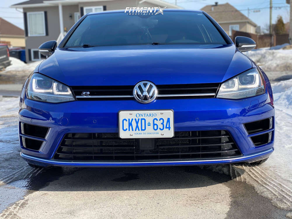 2017 Volkswagen Golf R Base with 19x8.5 Rotiform Rse and Ironman 225x35 ...