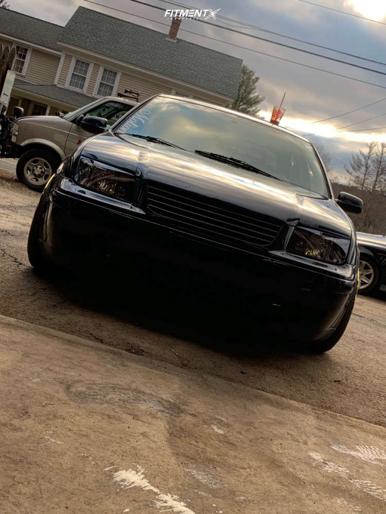 2001 Volkswagen Jetta GLX with 18x9.5 Aodhan DS02 and Nankang 215x30 on ...