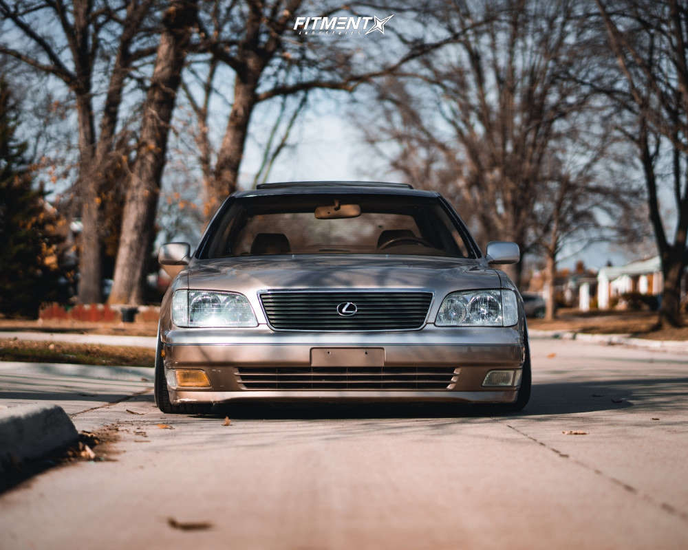 1998 Lexus LS400 Base with 19x10.5 Weds Bazreia and Achilles 235x35 on ...