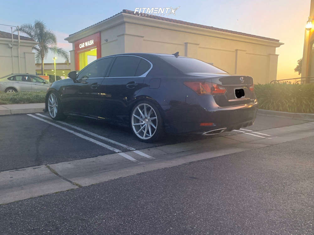 2013 Lexus GS350 4dr Sedan (3.5L 6cyl 6A) with 20x9 Vossen Cvt and Toyo ...