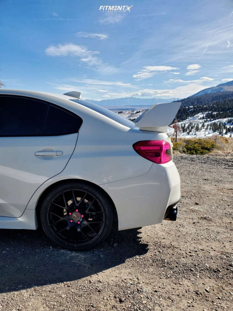 2017 Subaru WRX Limited with 19x8.5 Enkei Raijin and Federal 235x35 on ...