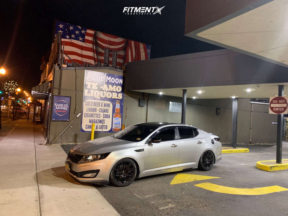 2013 Kia Optima LX with 18x8 Revolution Racing Rr11 and Achilles 225x45 ...