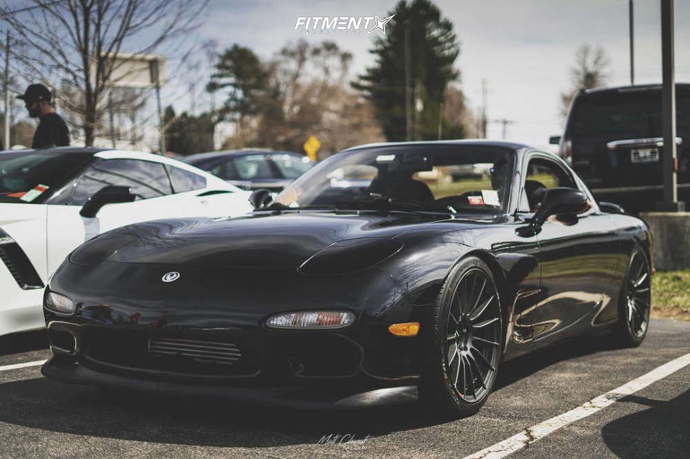 1993 Mazda RX-7 R1 with 18x9.5 Enkei Rs05-rr and Falken 255x35 on ...