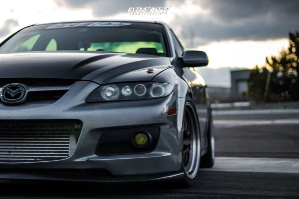 2006 Mazda MazdaSpeed6 Base with 18x8.5 ESR Sr01 and Federal 225x40 on ...