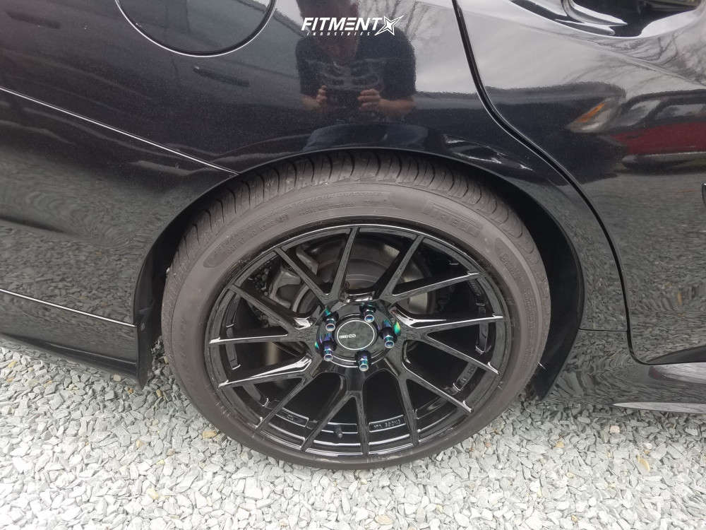 2017 Subaru WRX Premium with 18x9.5 Enkei TM7 and Pirelli 245x40 on ...