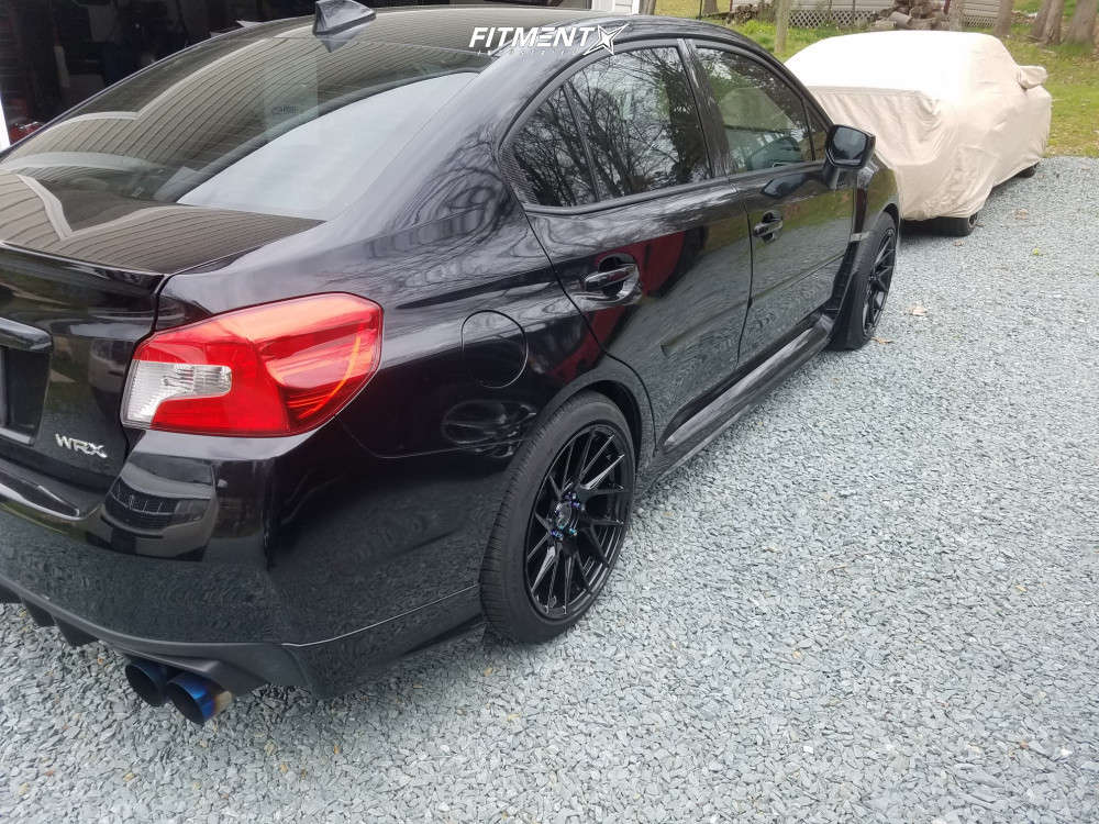 2017 Subaru WRX Premium with 18x9.5 Enkei TM7 and Pirelli 245x40 on ...