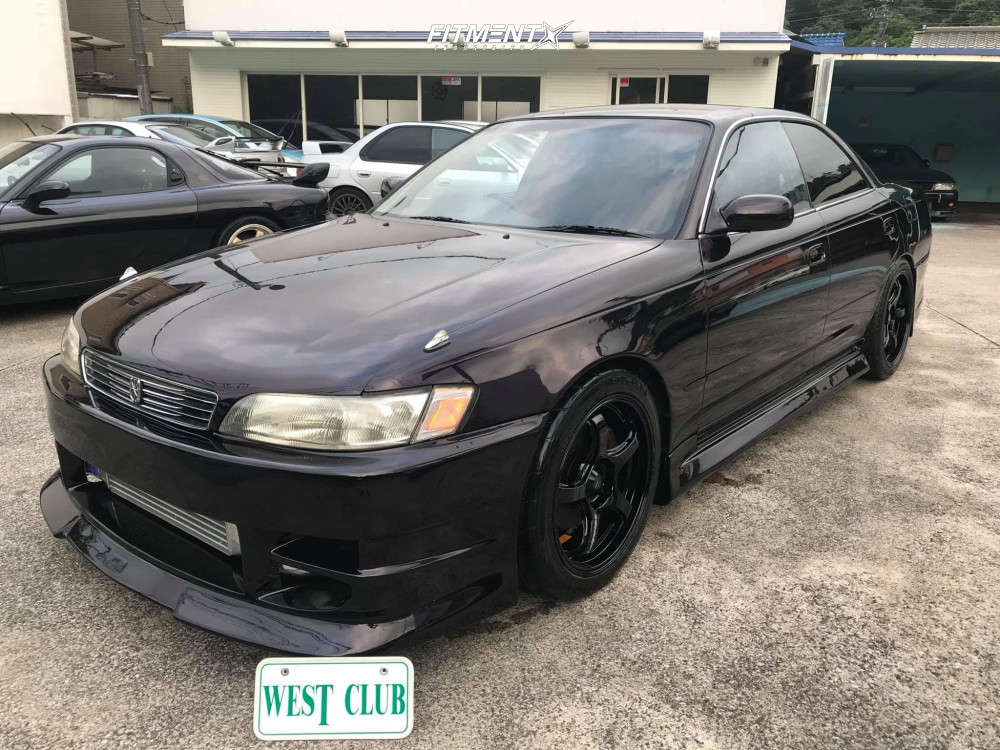 1996 Toyota Chaser Base with 18x8 WedsSport RN-05M and Nexen 225x40 on ...