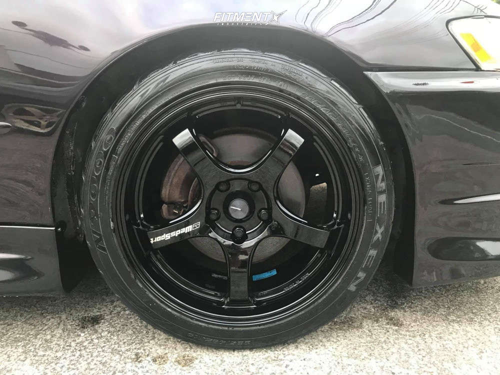 1996 Toyota Chaser Base with 18x8 WedsSport RN-05M and Nexen 225x40 on ...