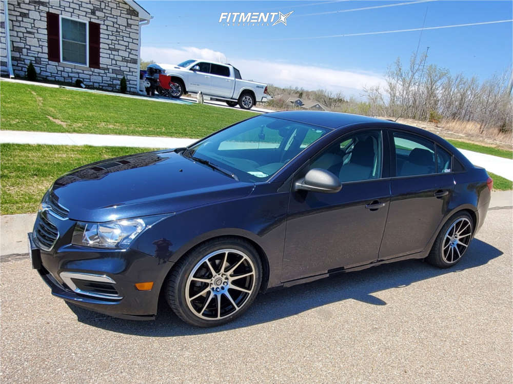 2016 Chevrolet Cruze Limited LS with 18x8.5 G-Line G0051 and Uniroyal ...