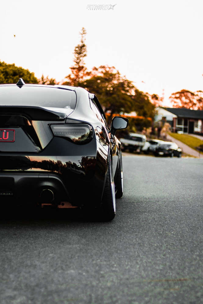 2012 Subaru BRZ Base with 18x9.5 ESR Sr06 and Radar 245x40 on Coilovers ...